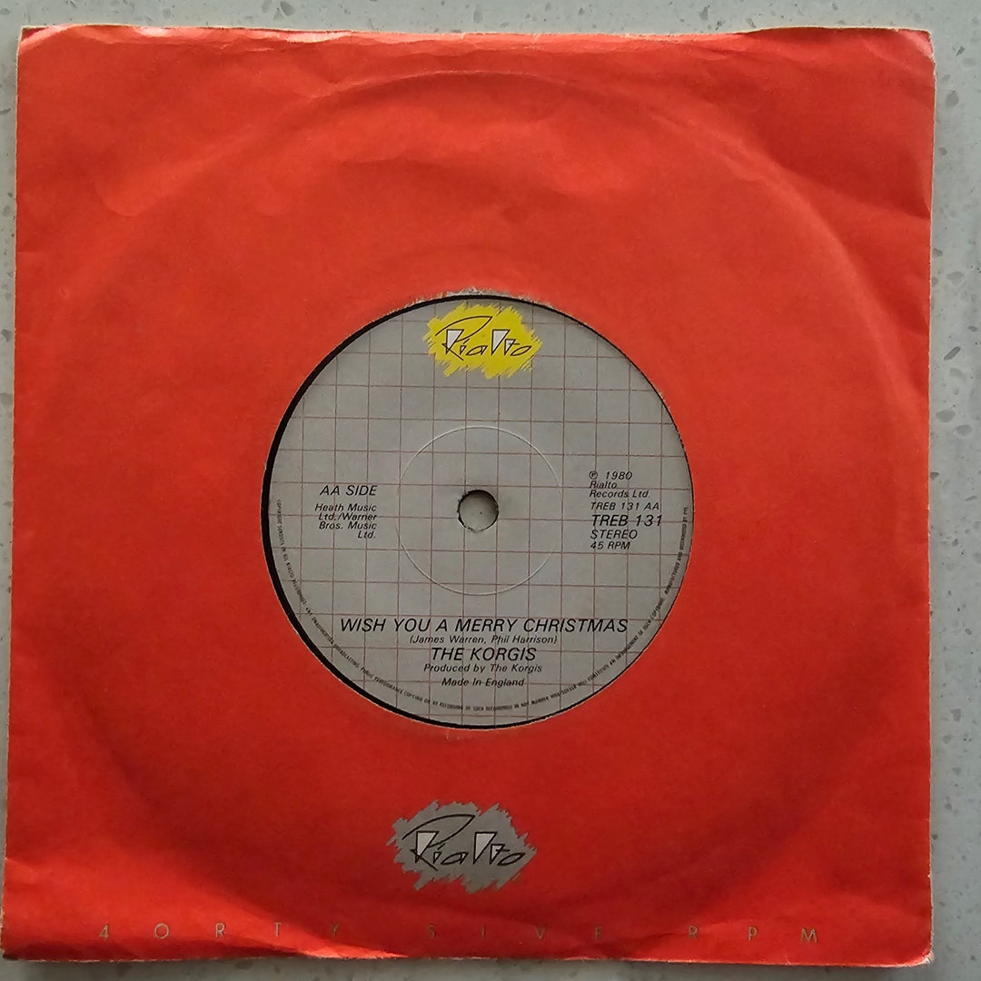 The Korgis - Wish You A Merry Christmas - Original 1980 - 7" | Build A Fantastic Vinyl Record ...