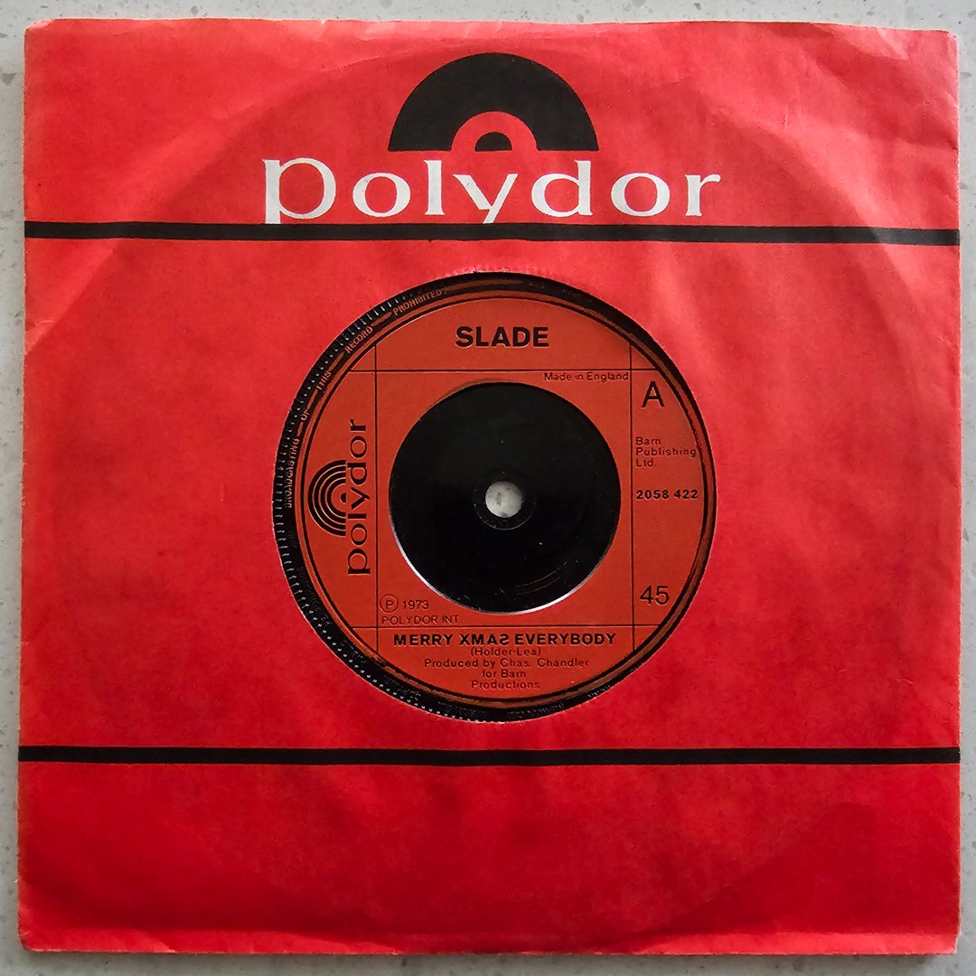 Slade - Merry Xmas Everybody - Original 1973 UK 7" Glam Rock Vinyl ...