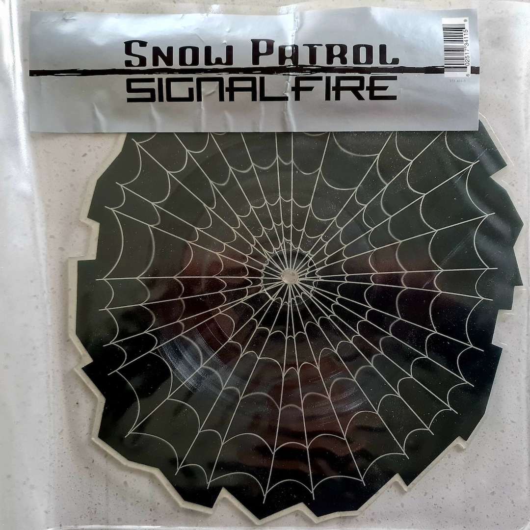 Snow Patrol - Signal Fire - Original 2007 Shaped Vinyl Record Picture ...