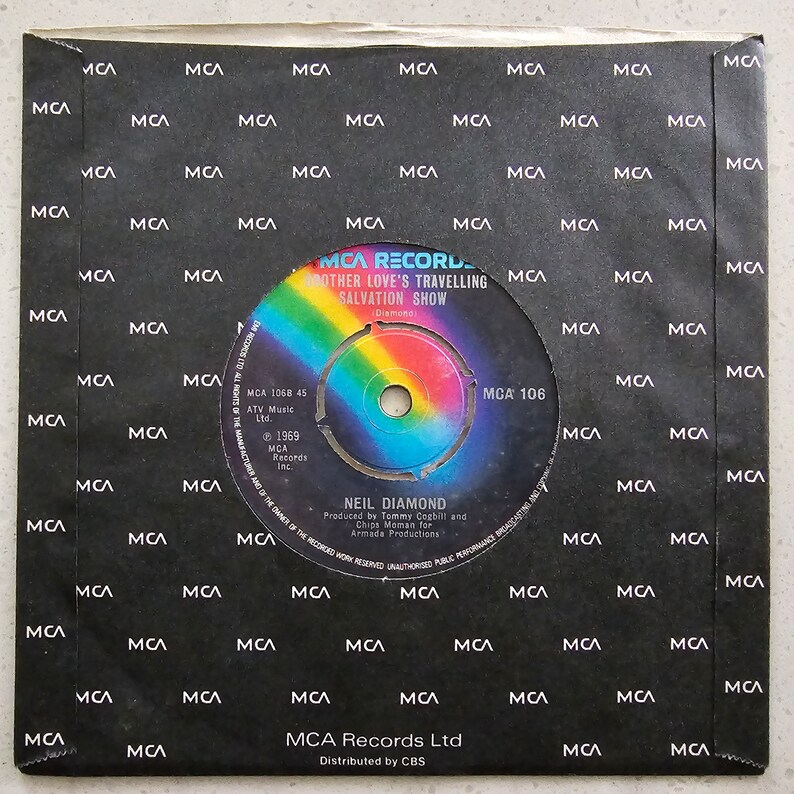 Neil Diamond - Sweet Caroline (good Times Never Seemed so Good) - 7" | Build A Fantastic Vinyl ...