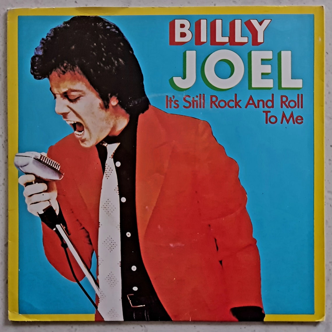 Billy Joel It's Still Rock and Roll to Me Original 1980 7 Build A ...