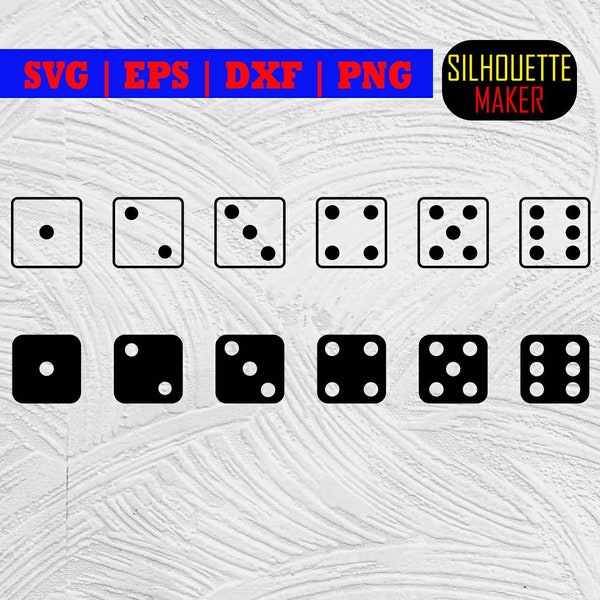 Dice Six Svg - Etsy Australia