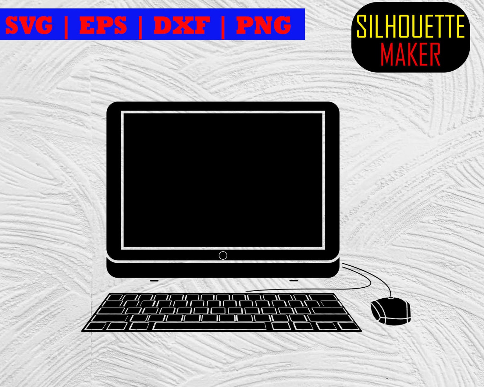 Computer Svg/ Computer Clipart/ Desktop Computer Svg/ Desktop - Etsy