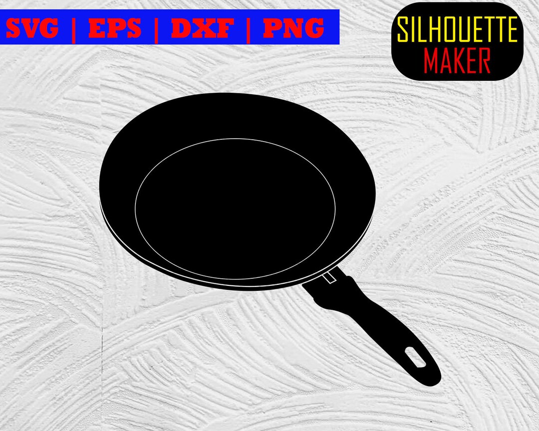 Frying Pan Svg/ Frying Pan Silhouette/ Frying Pan/ Kitchen - Etsy