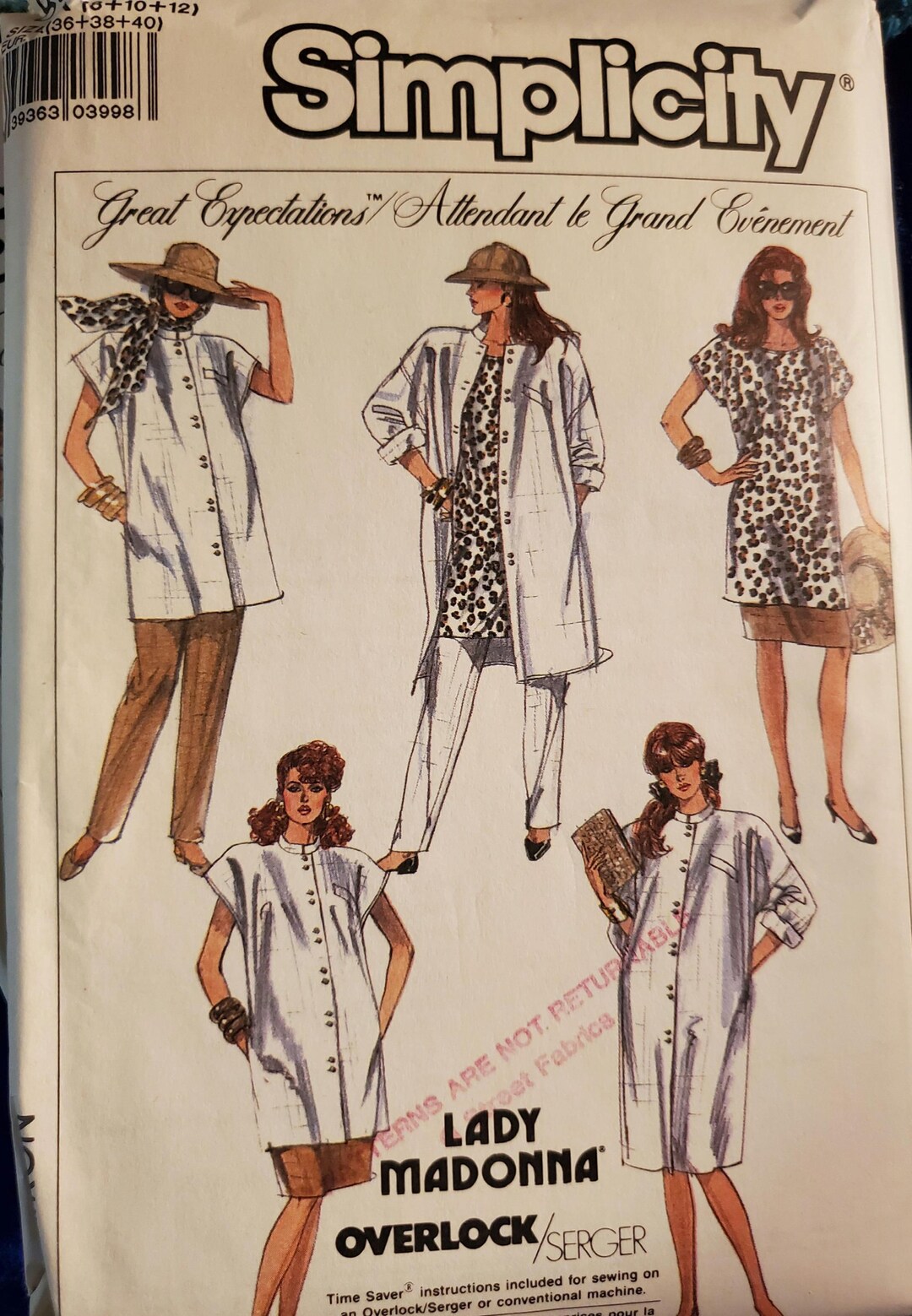 Vintage Simplicity Maternity Pattern - Etsy