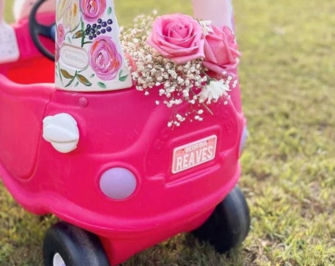 Little Tikes License Plate Cozy Coupe License Plate Little Tikes Custom ...