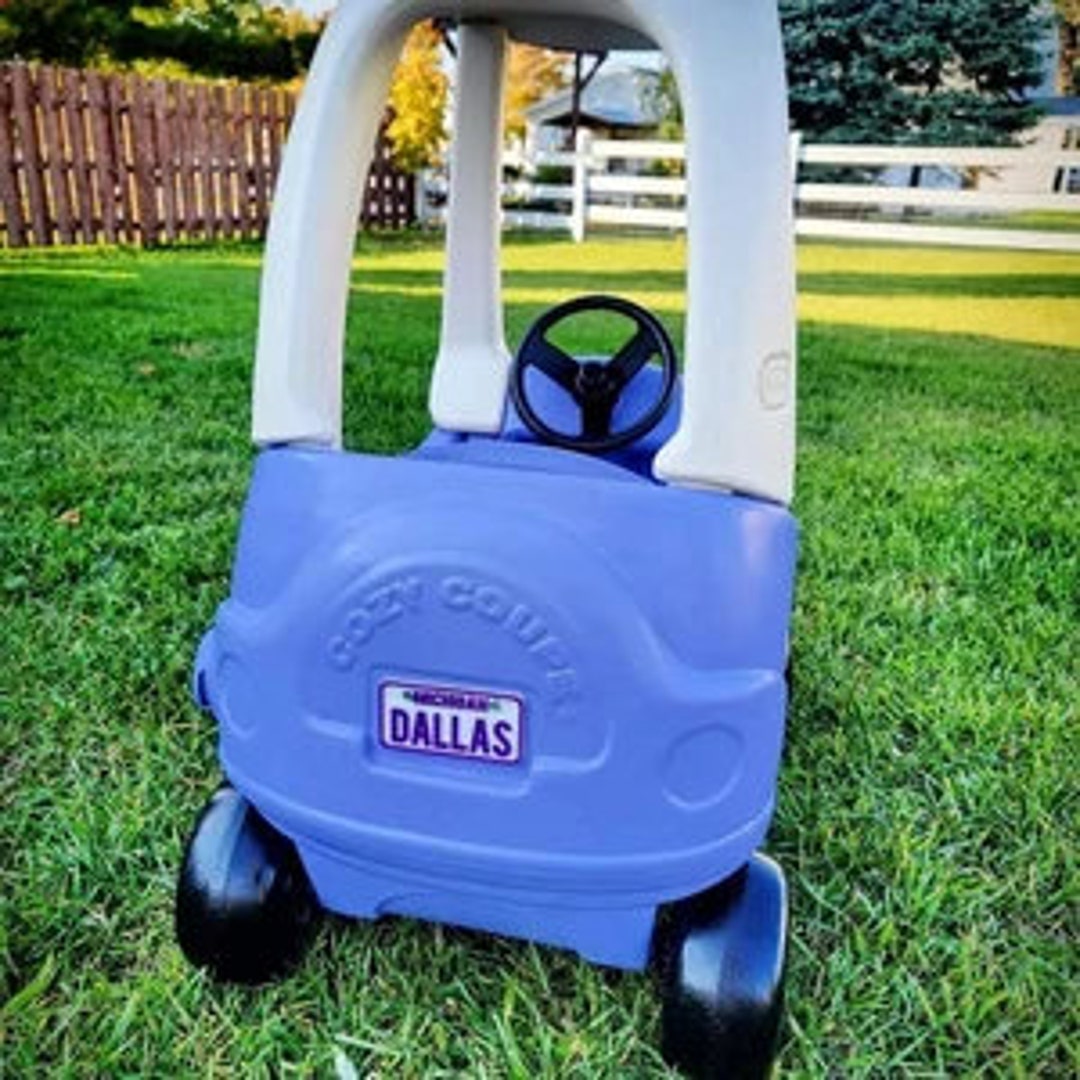 Personalized Kids License Plate Tag: Custom Ride-on Car Plate Fits ...