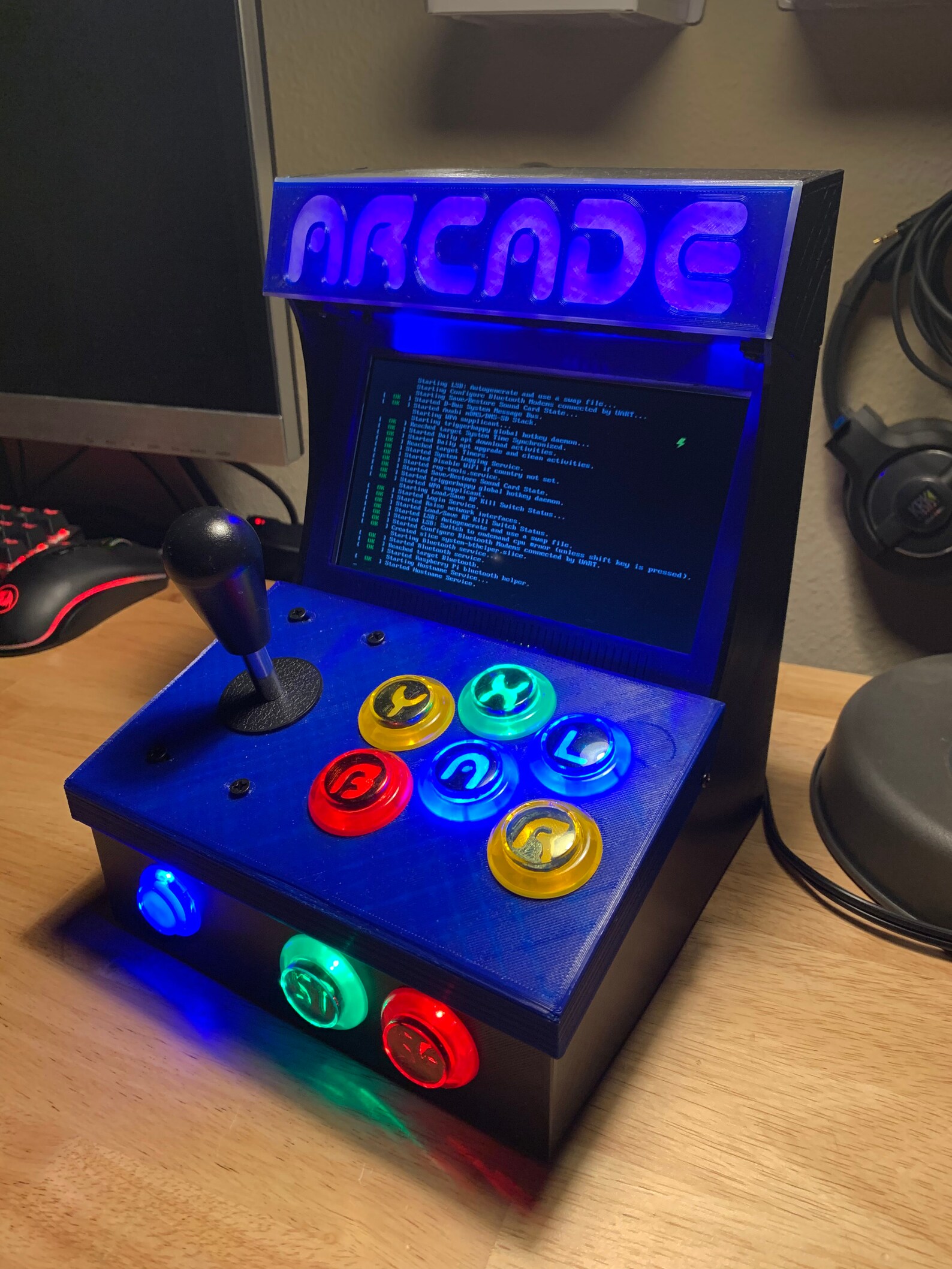 RASPBERRY Pi ARCADE Machine 3D Print STL files Classic Retro | Etsy