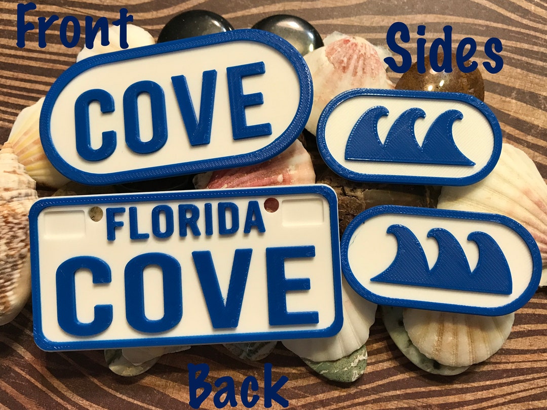 Personalized Toy License Plate Set for Cozy Coupe: Custom Ride-on Car ...