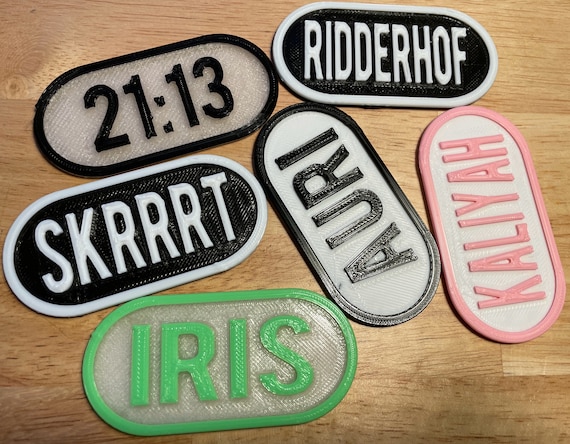 Front Only CUSTOM FRONT PLATE Badge for Coupe Ride-ons - Etsy