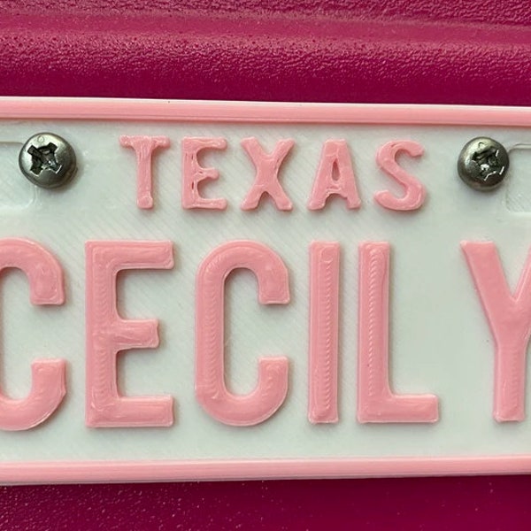 Power Wheels License Plate - Etsy