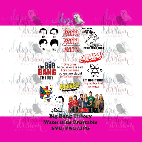 Big Bang Theory - Etsy