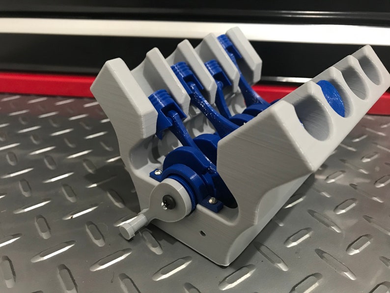 Working Model V8 Engine Kit 3D Printed | Etsy