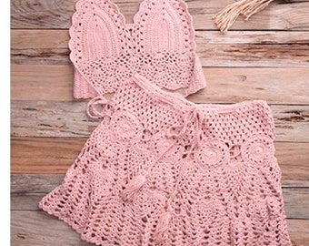 2 Piece Crochet Set | Etsy