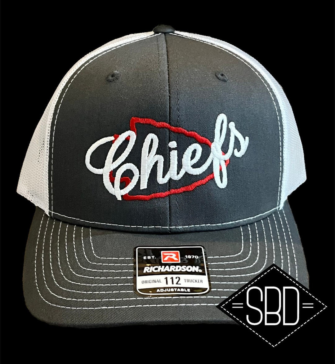 Chiefs Embroidered Hat - Arrowhead Structured Hat Chiefs Kansas City ...