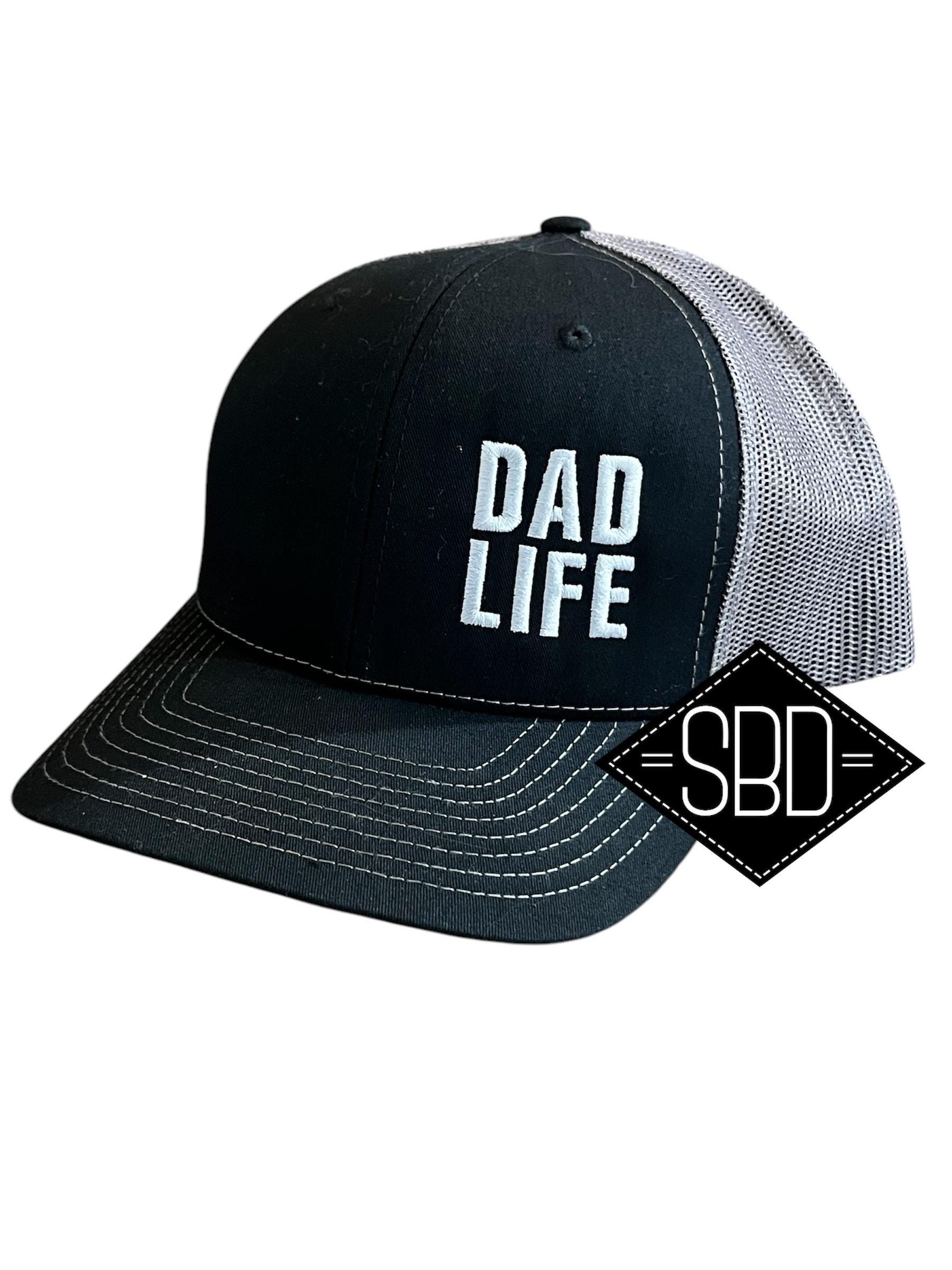 DAD LIFE Embroidered Hat | Structured | Dad Hat | Dad Birthday Gift ...