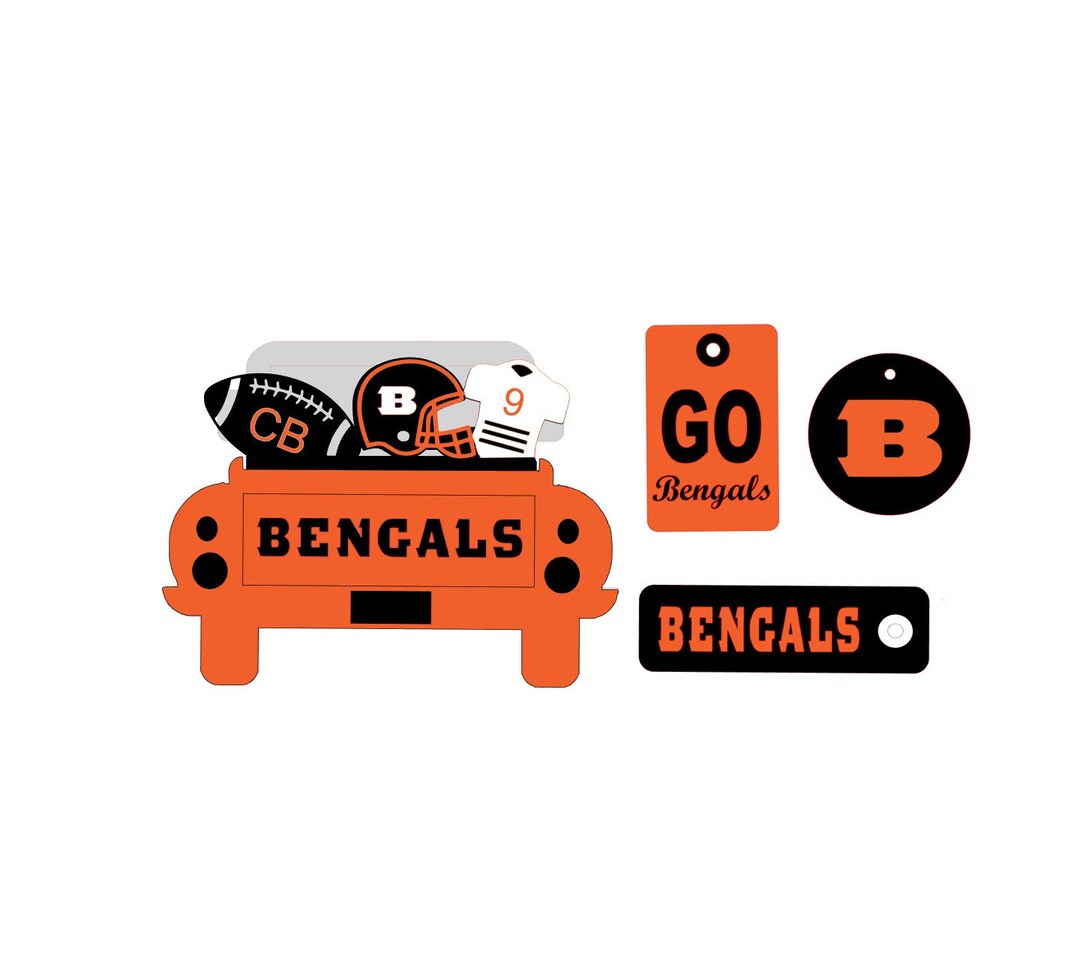Go Bengals Glowforge Laser File Bengals Truck Bengals Decor File ...