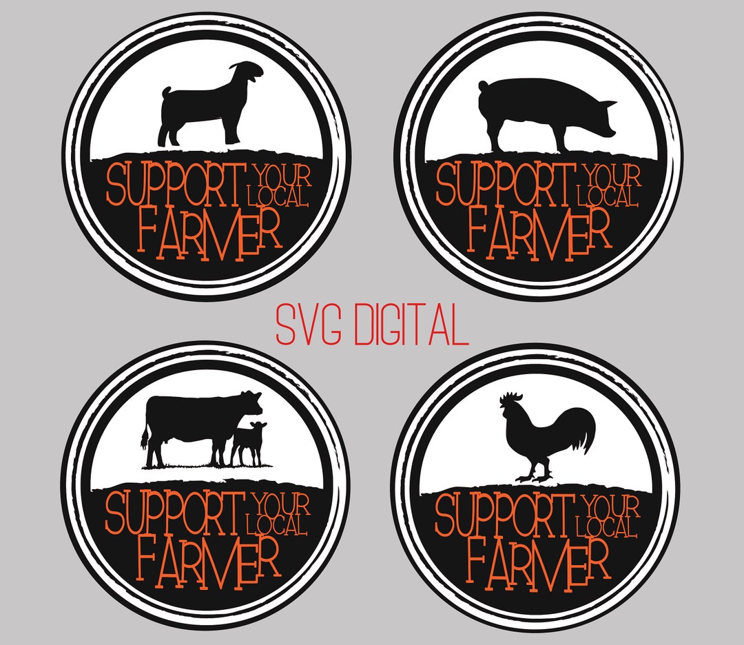 Apoye al granjero local SvG / Mostrar SvG / Ganado SvG / Cerdo SvG ...