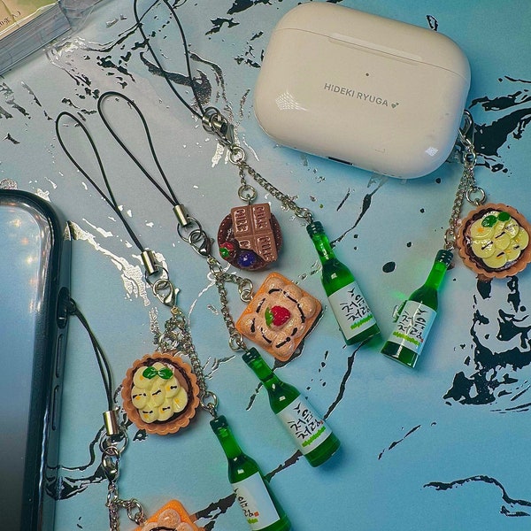 Korean Snack Phone Charm - Etsy