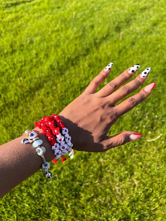 Blood Red Demon Eye Split Color Half and Half Red and White | Etsy