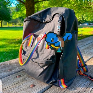 Retro Pixel Art Style Pokémon Perler Bead Keychain - Etsy Canada