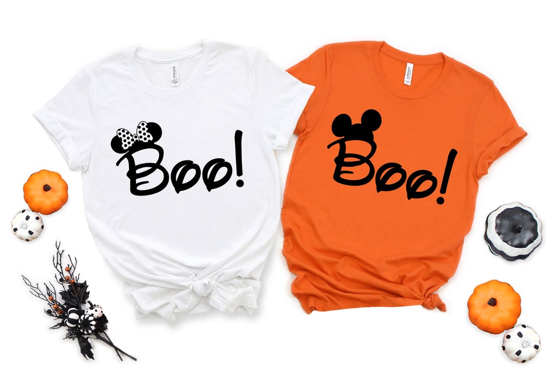 Disney Halloween Boo Shirts, Disney Halloween Family Shirts, Mickey ...