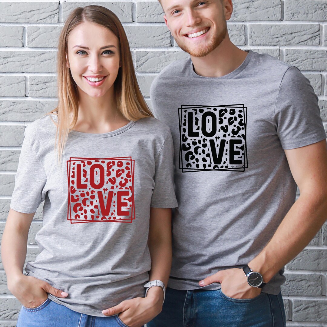 Matching Couple Love Shirts, Valentine's Day Gift - Etsy