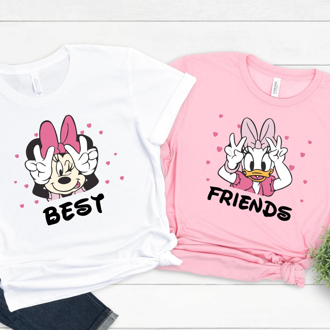 Best Friends Matching Minnie & Daisy Shirt , Besties Forever Tee , BFF ...