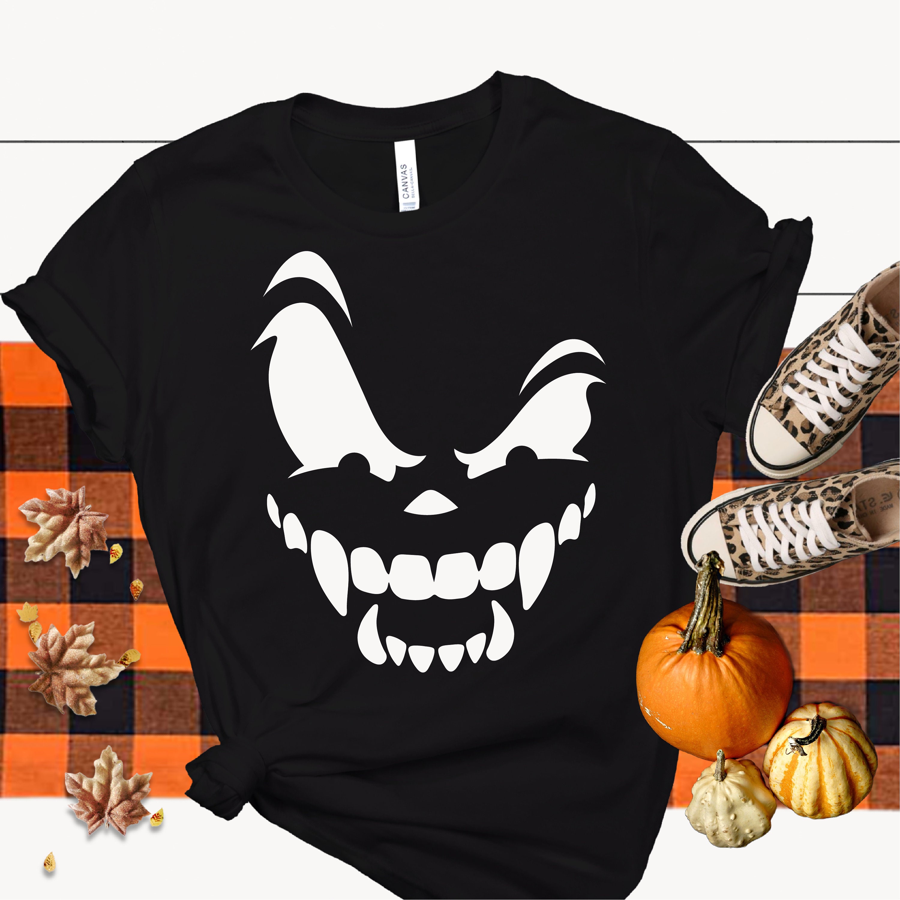 The Face of Evil Halloween Shirts Halloween Horror Shirts - Etsy UK