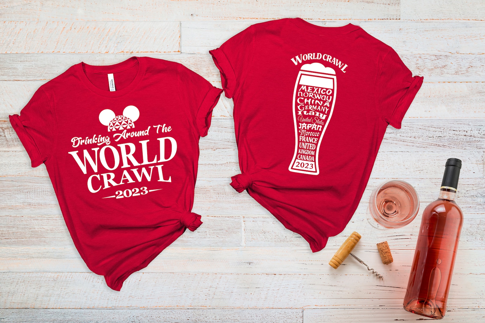 Drinking World Crawl 2023 Shirt Drinking Around the World - Etsy