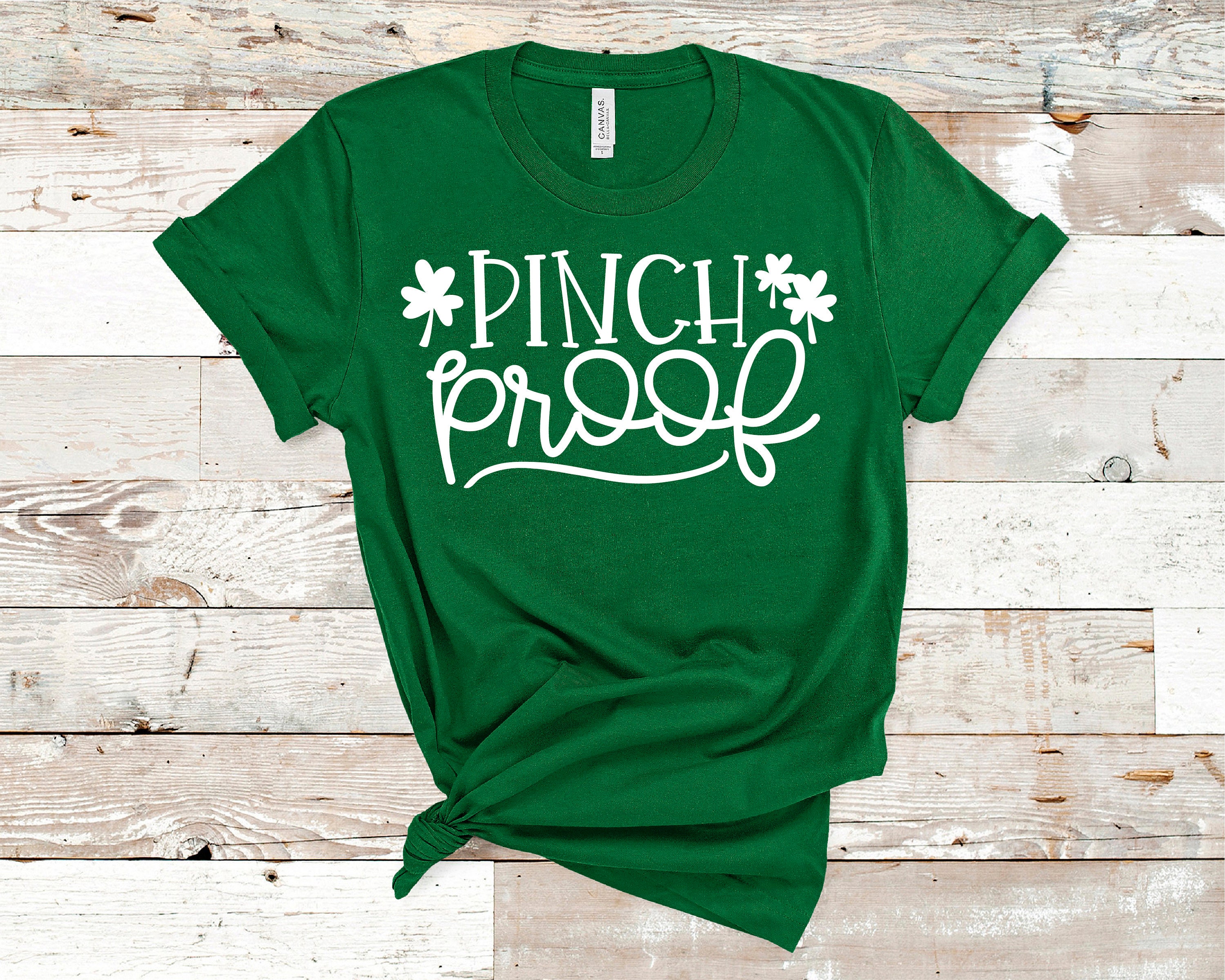 Pinch Proof Shirt Happy St. Patrick's Day Shirt Saint - Etsy