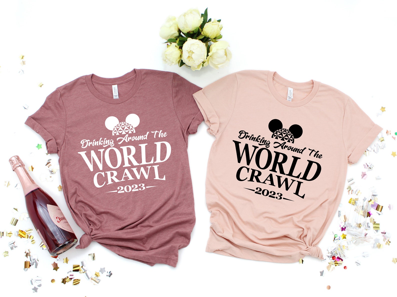 Drinking World Crawl 2023 Shirt Drinking Around the World - Etsy