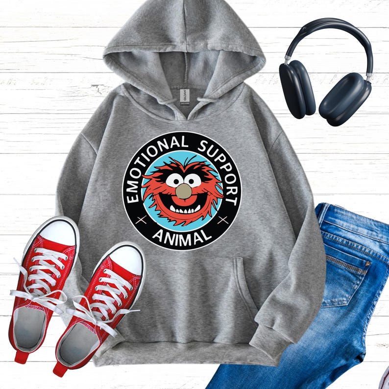 Funny Muppets Animal Tee, Emotional Support Graphic Shirt - Etsy Australia