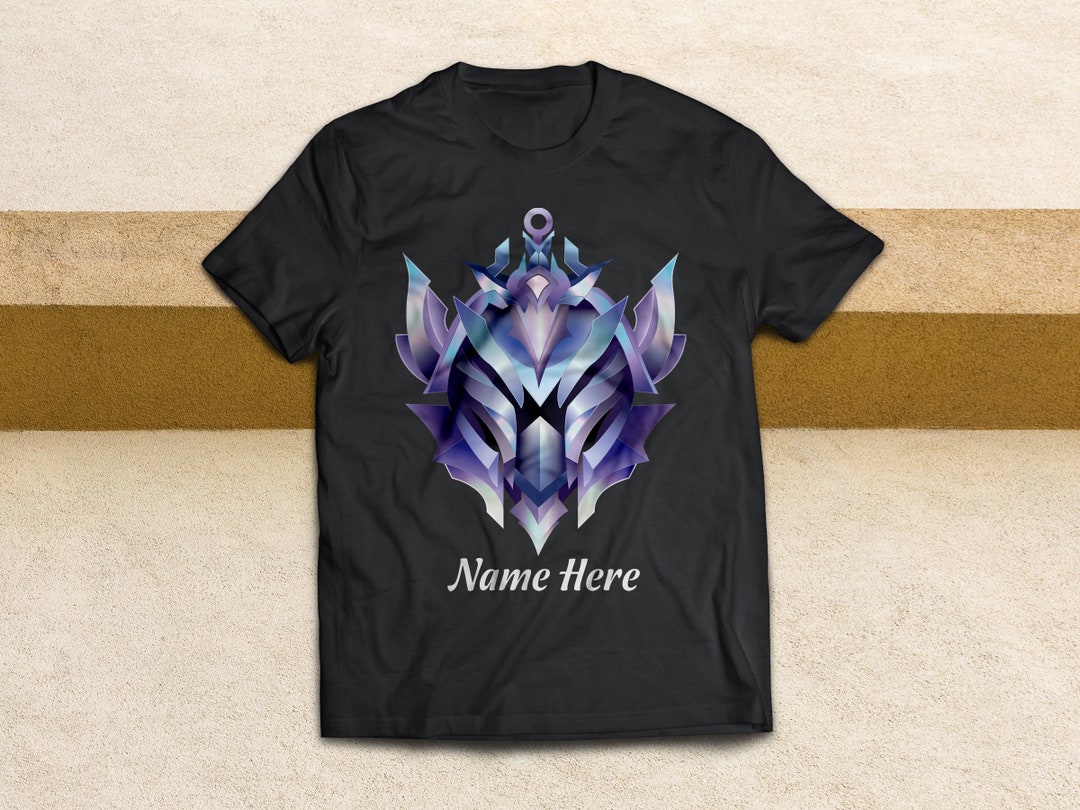 League of Legends Custom Rank Tee - Etsy