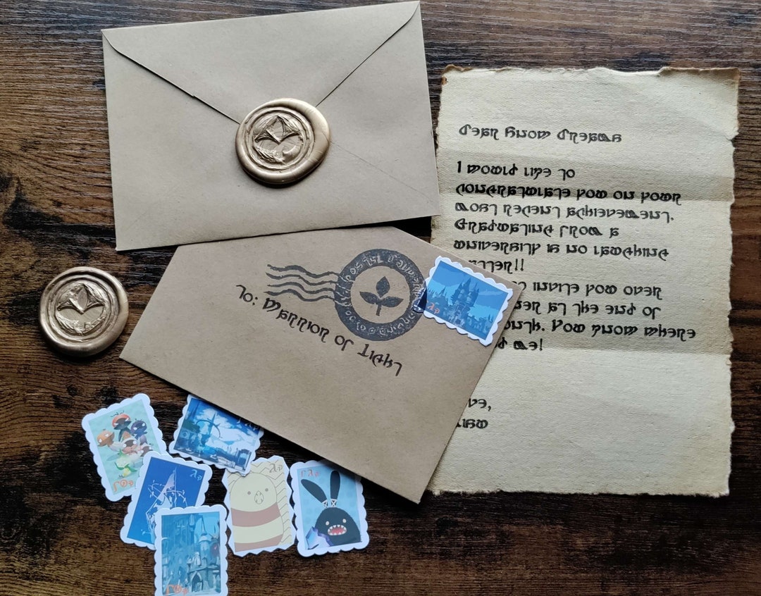 Custom FFXIV Letter (detail in Description) - Etsy