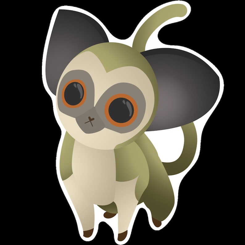 FFXIV Baby Opo Opo Sticker - Etsy