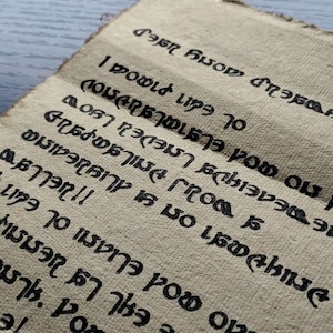 Custom FFXIV Letter (detail in Description) - Etsy