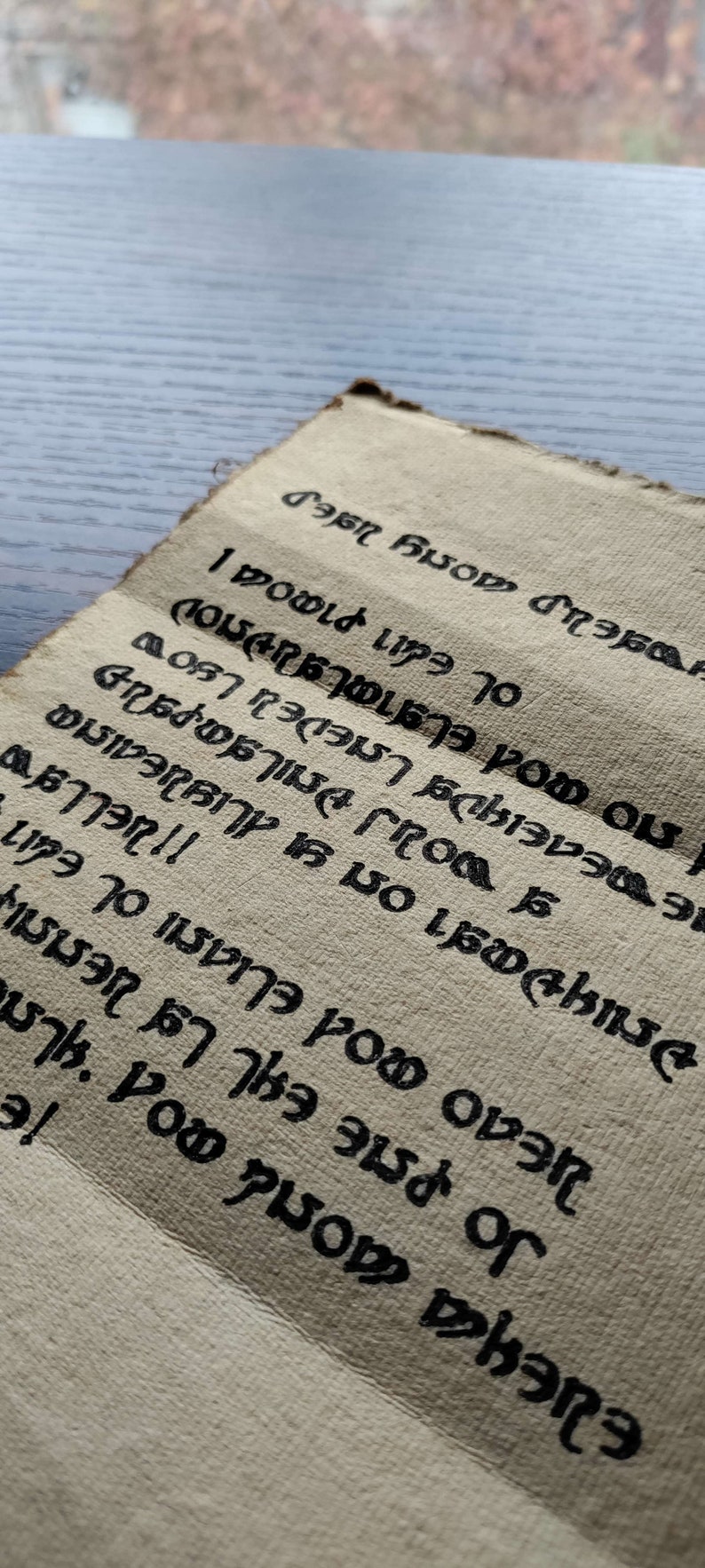 Custom FFXIV Letter (detail in Description) - Etsy