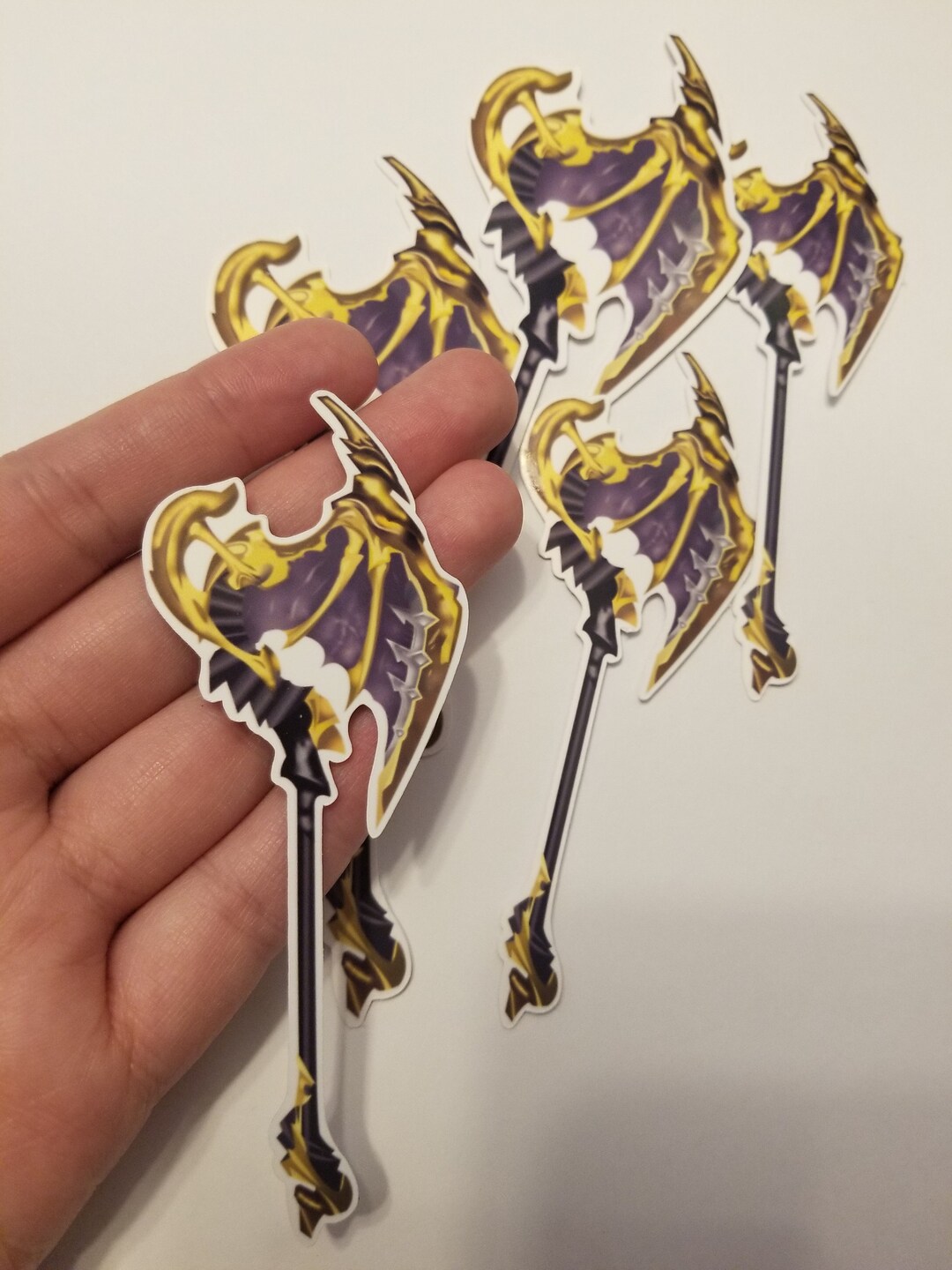 FFXIV Final Coil Dreadwyrm Warrior Axe - Etsy