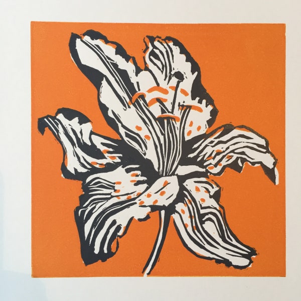 Lino Block Print - Etsy