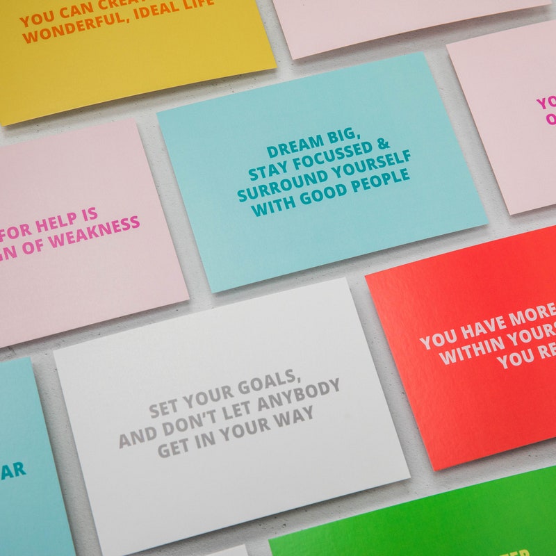 Motivational Postcards - Etsy UK