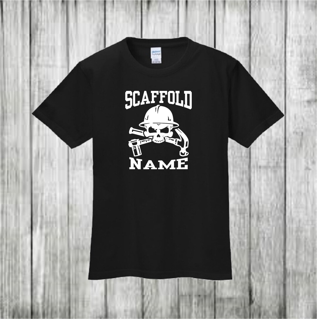 Scaffold Builder/scaffold Life T-shirt/heavy Cotton T-shirt/unisex ...