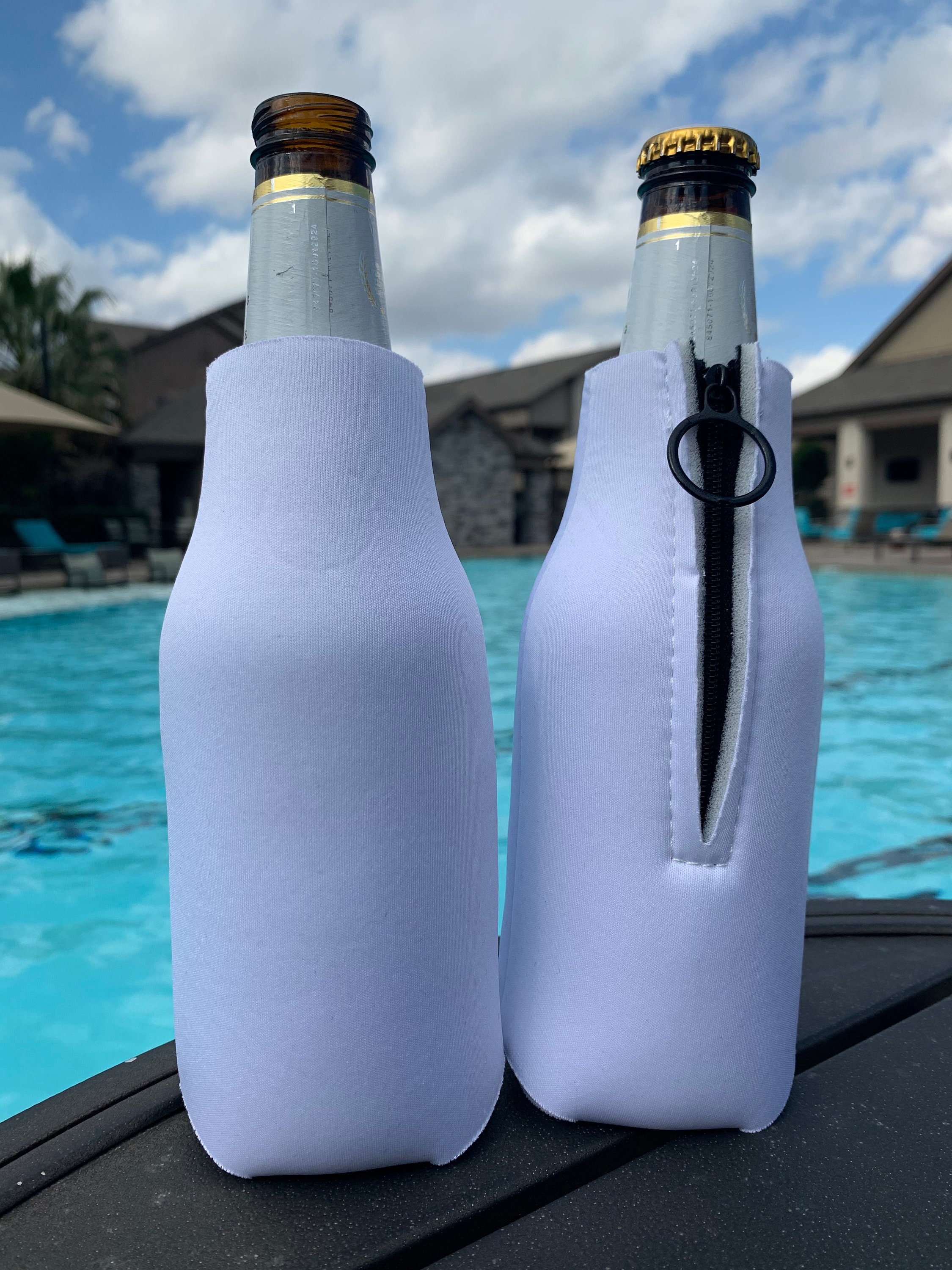 Personalized Zipper Bottle Cooler/custom Neoprene Bottle - Etsy