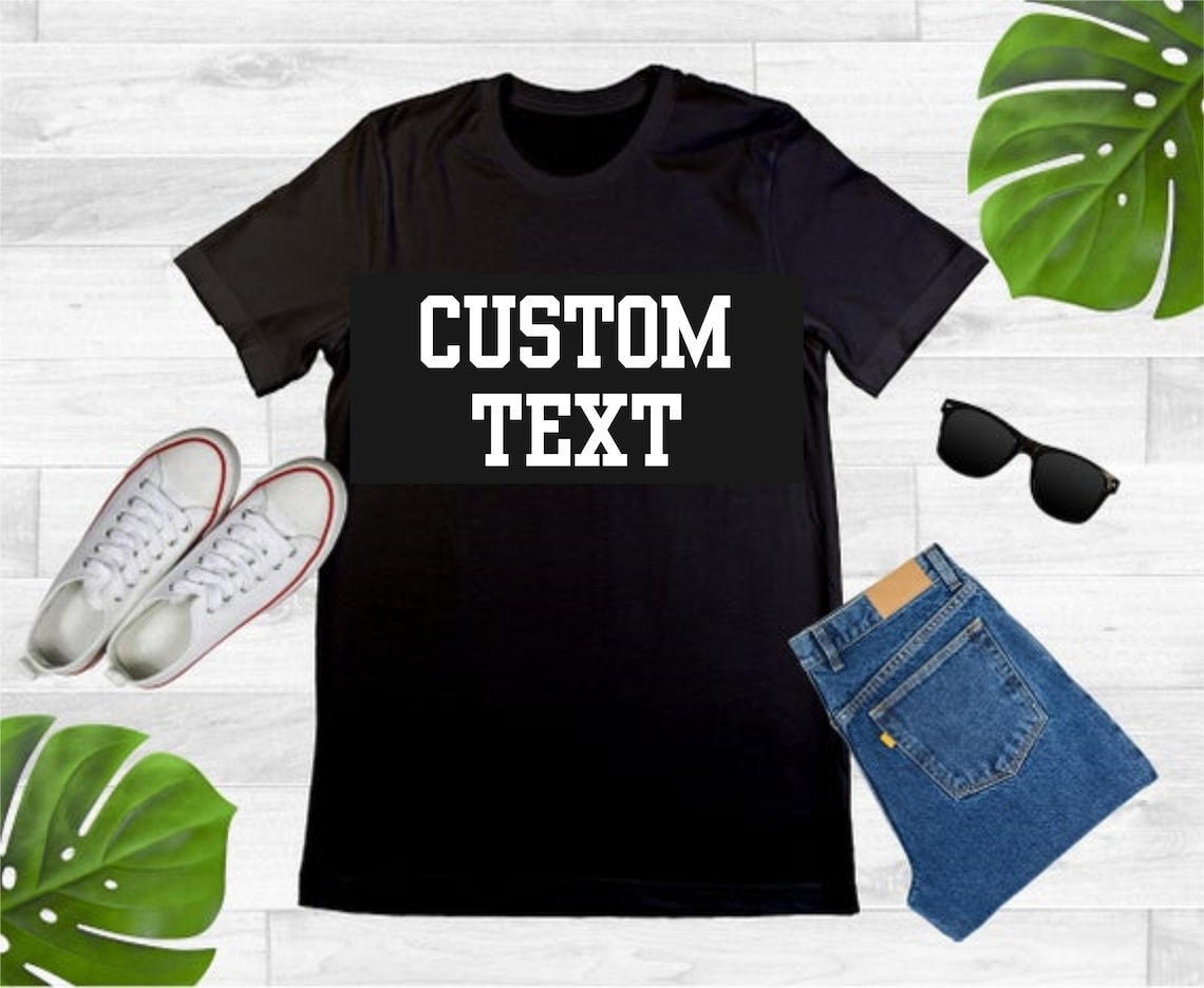 Custom made T-shirt/Personalized Shirt/Heavy Cotton | Etsy