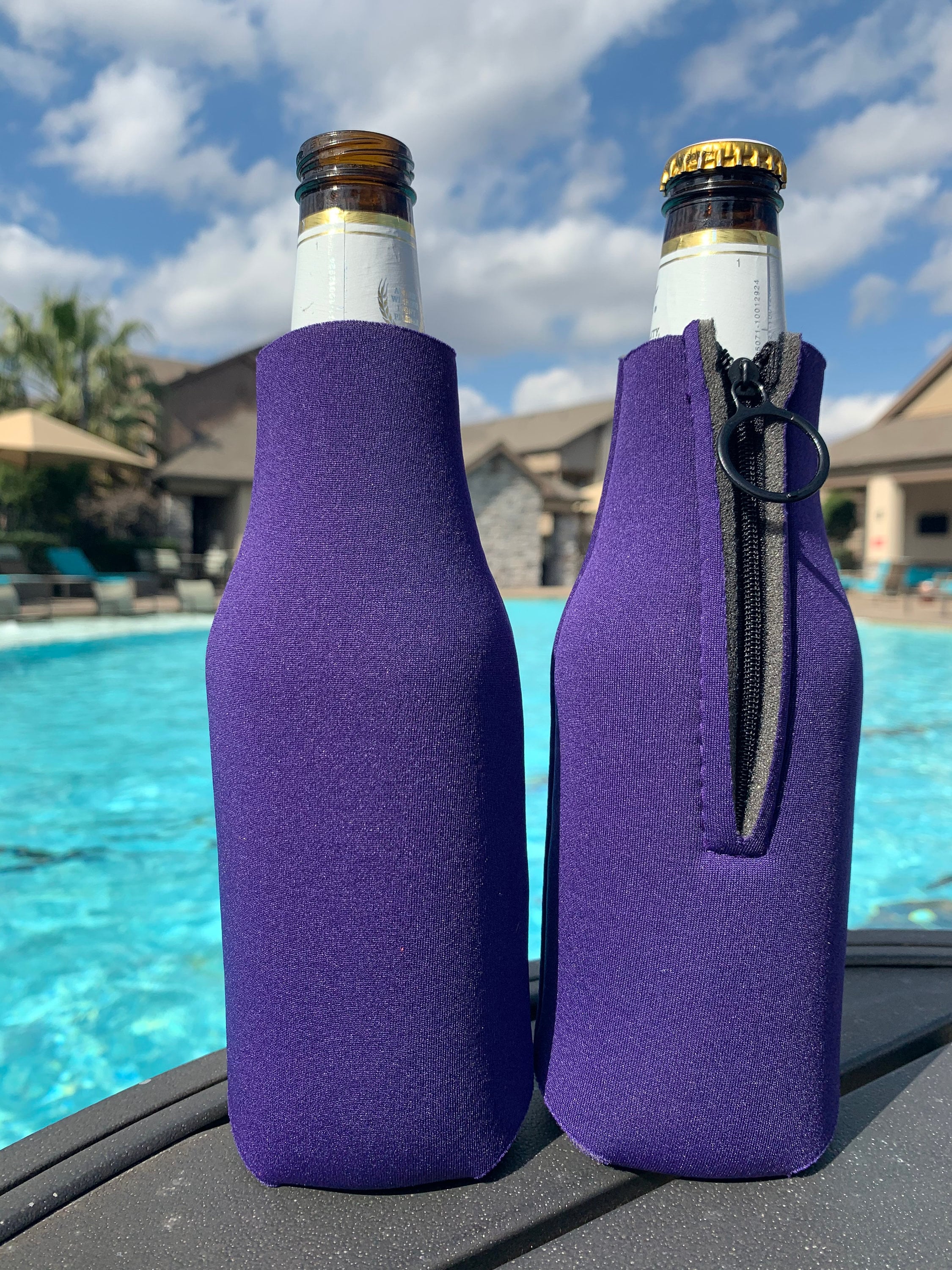 Personalized Zipper Bottle Cooler/custom Neoprene Bottle - Etsy