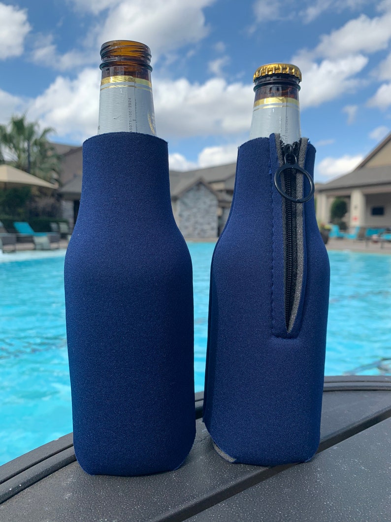 Best Dad Ever/Personalized Zipper Bottle Cooler/Zippered | Etsy