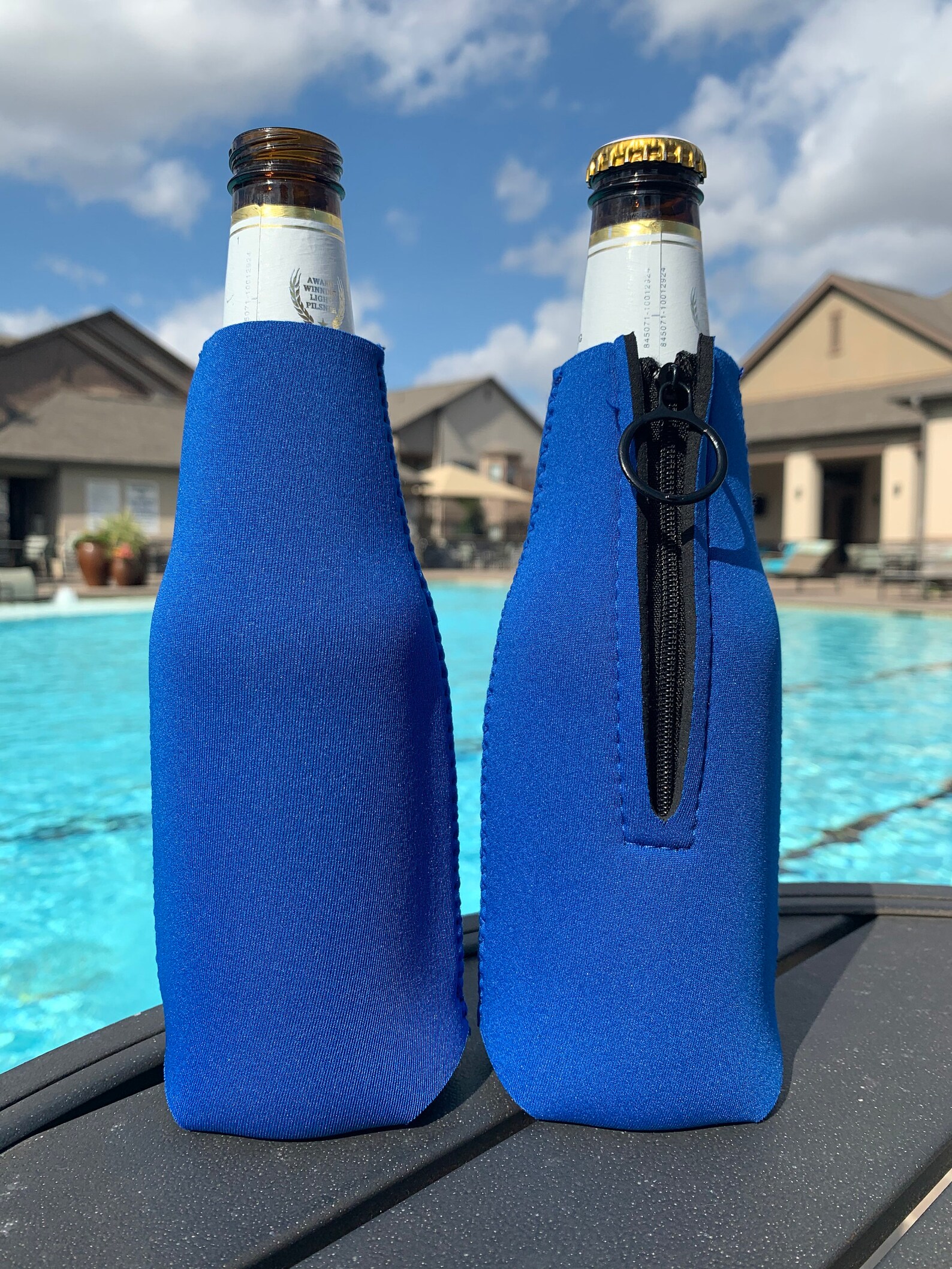 Custom Neoprene Bottle Cooler With Zipper/custom Beer Cooler ...