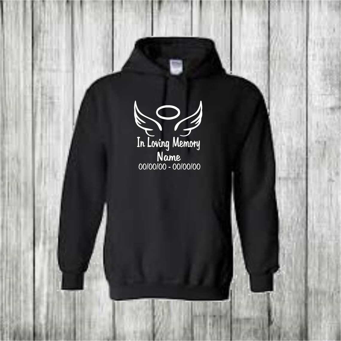 In Loving Memory Hoodie/loved One's Passing Hoodie/custom - Etsy
