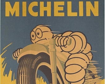 Michelin Bibendum Poster - Etsy