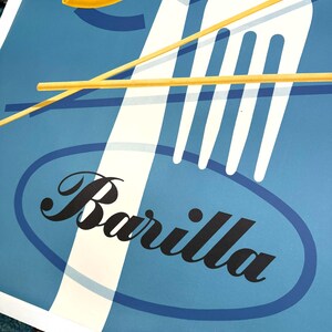 Barilla Pasta Poster by Erberto Carboni Authentic Original Printing ...